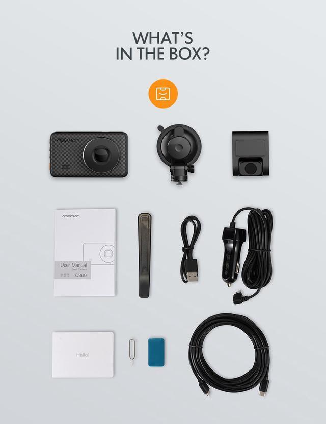 دوربین ثبت وقایع برند APEMAN مدل C860 2K & 1080P - یاسر گجت | مرجع ...